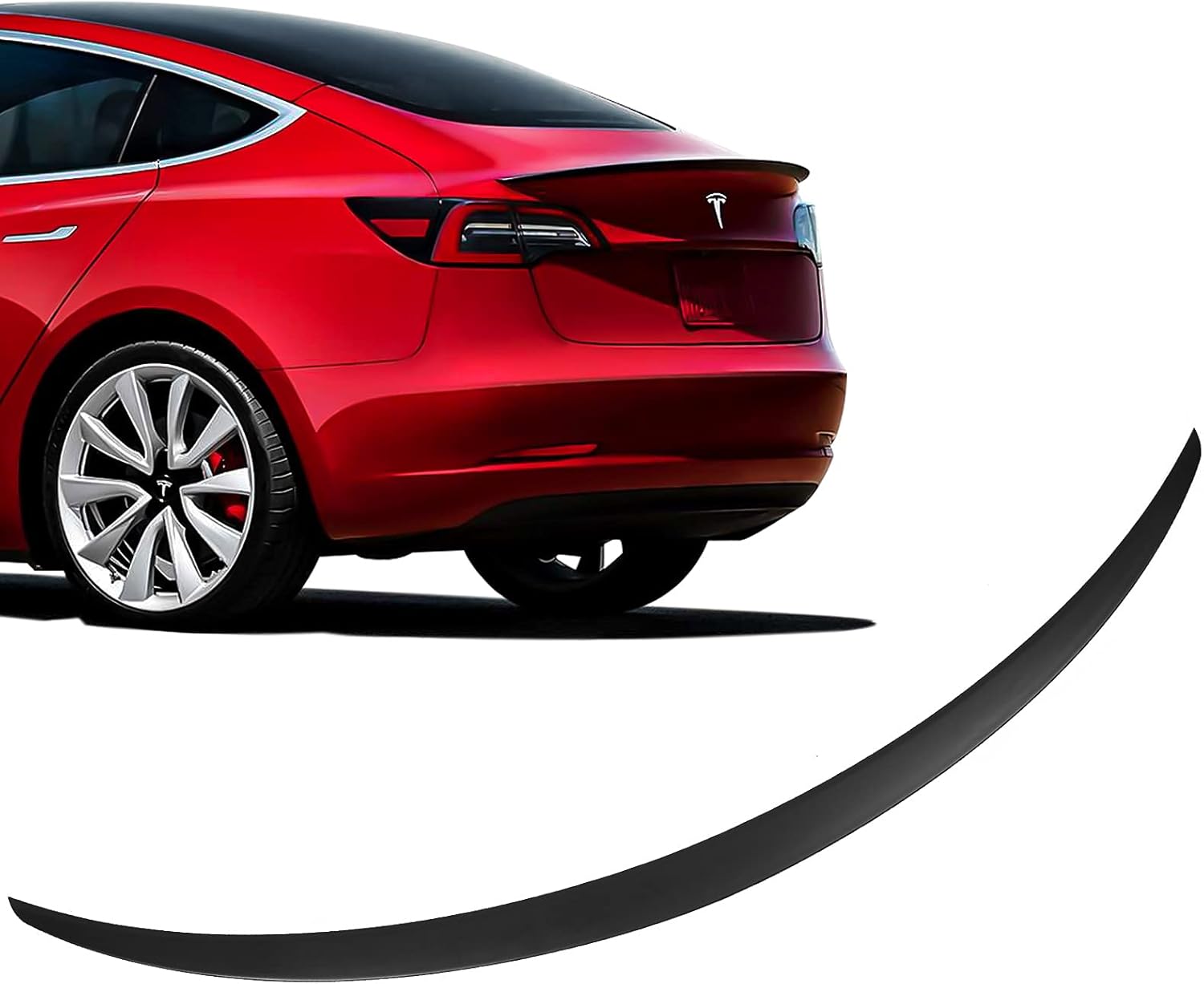 Matte Black Rear Spoiler Wing for Tesla Model Y Philippines | Ubuy