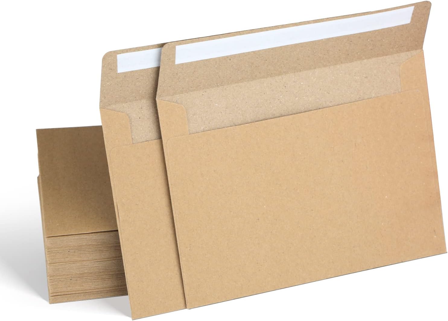 Amazon.com : 50 Pack Kraft Envelopes,A7 Invitation Envelopes,Wedding ...
