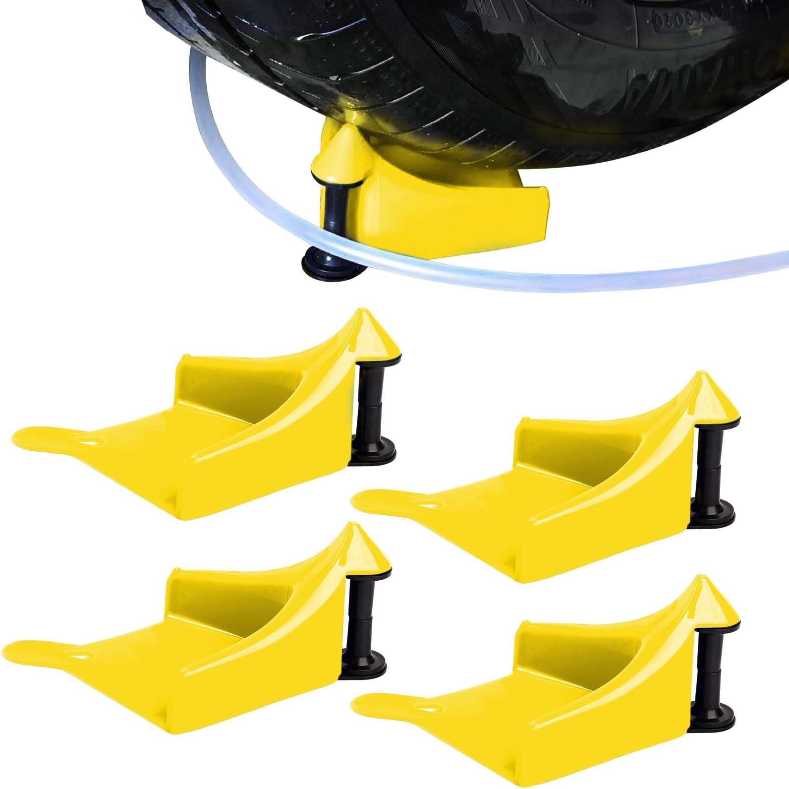 Amazon.com: 4 Pcs Car Hose Guide, Tire Hose Roller for Car Washing ...