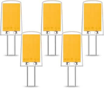 TZHILAN G4 LED Bulbs 120V(Do Not Fit 12V Low Voltage), G4 Bi-Pin Base ...