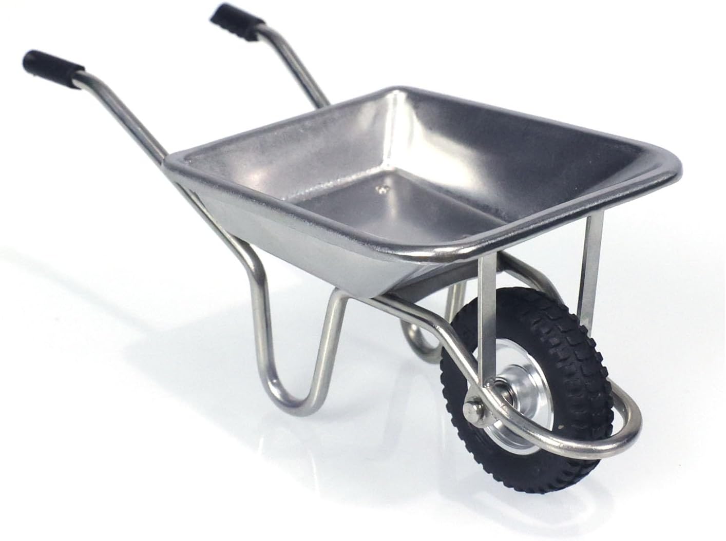 Amazon.com: Lesu Metal Wheelbarrow Model for 1/14 Rc Construction Radio ...