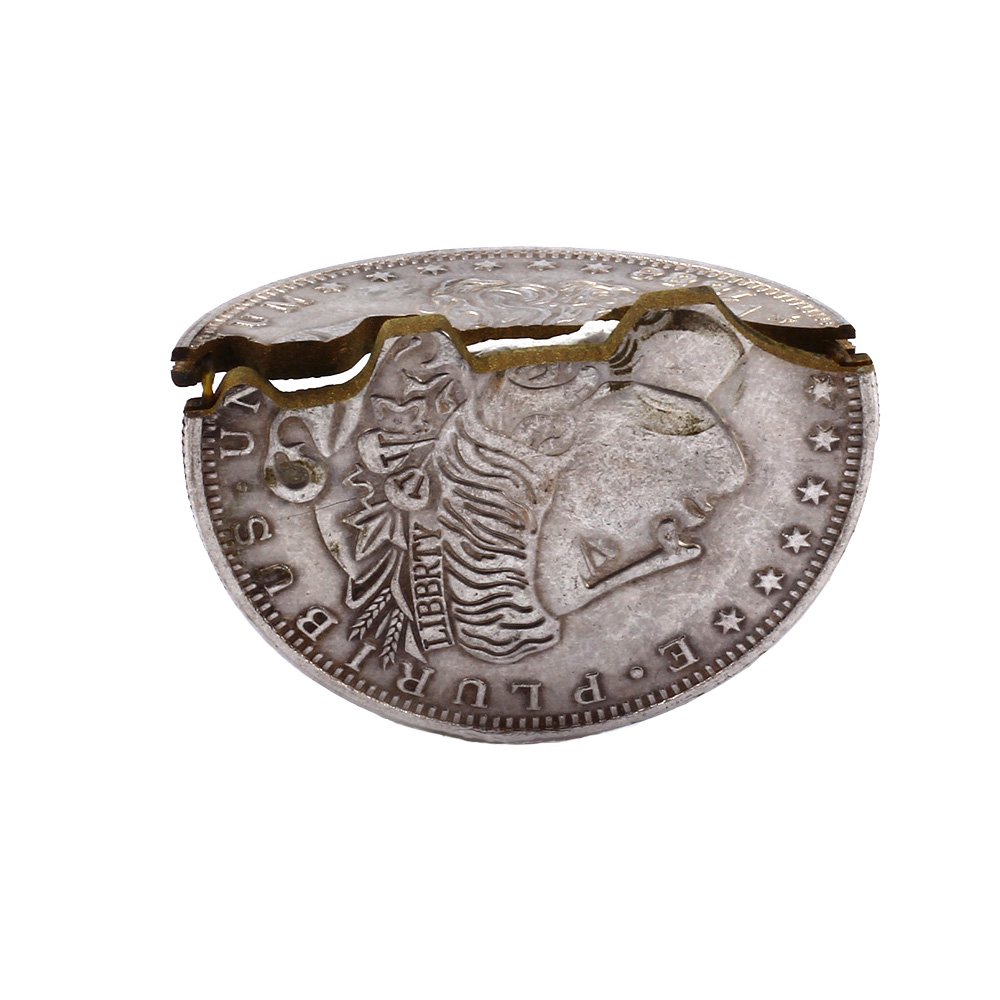 Snapklik.com : Enjoyer Bite And Restore Folding Coin,Two Fold Bite Coin ...