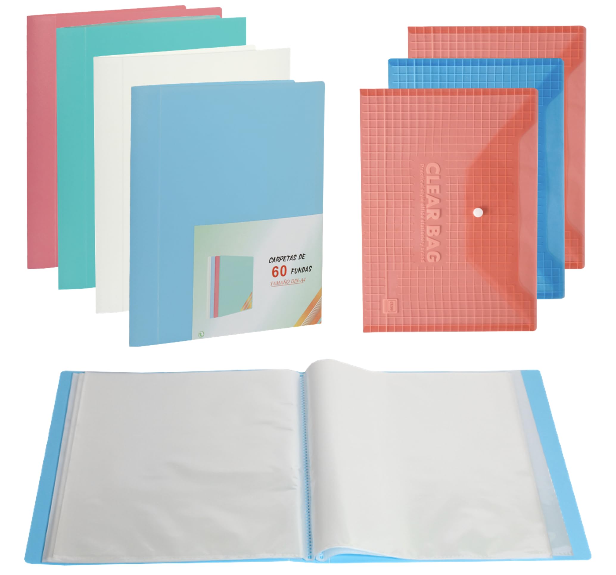 Classeurs Avec Pochettes