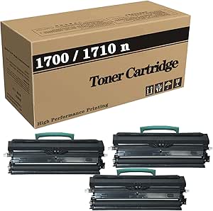 Amazon.com: UEKSLL 1700/1710 Black Toner Cartridge J3815 N3769 ...