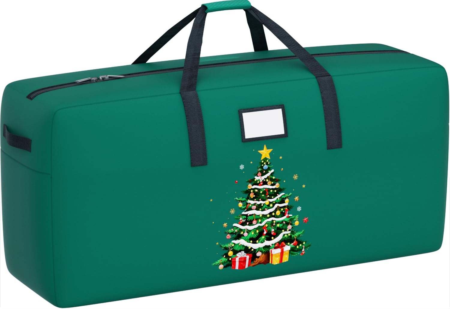 Amazon.com: ROMANKAS Christmas Tree Bags Green Christmas Tree Storage ...