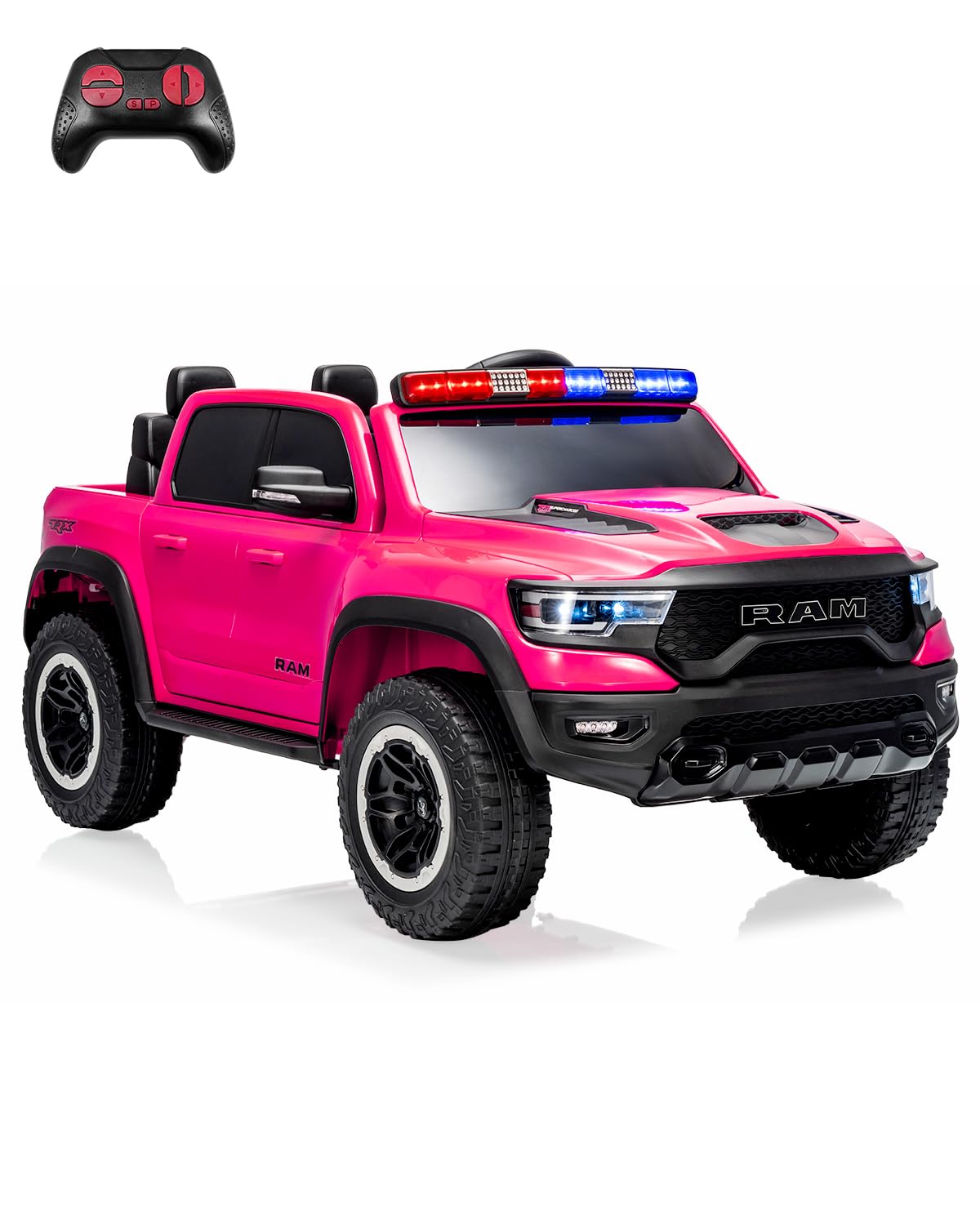 Snapklik.com : 12V Electric Car For Big Kids, Licensed RAM Ride On ...