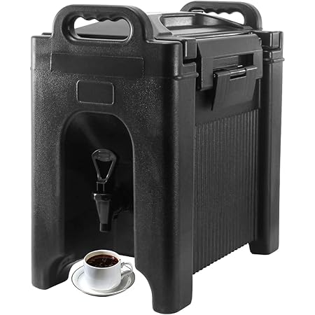 Amazon.com: TECSPACE Insulated Beverage Dispenser, 5 Gal Plastic Hot ...
