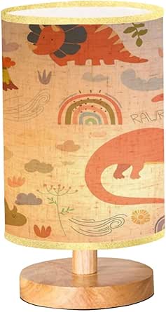 Bedside Desk Lamps, Minimalist Dino friends Funny cartoon dinosaurs ...