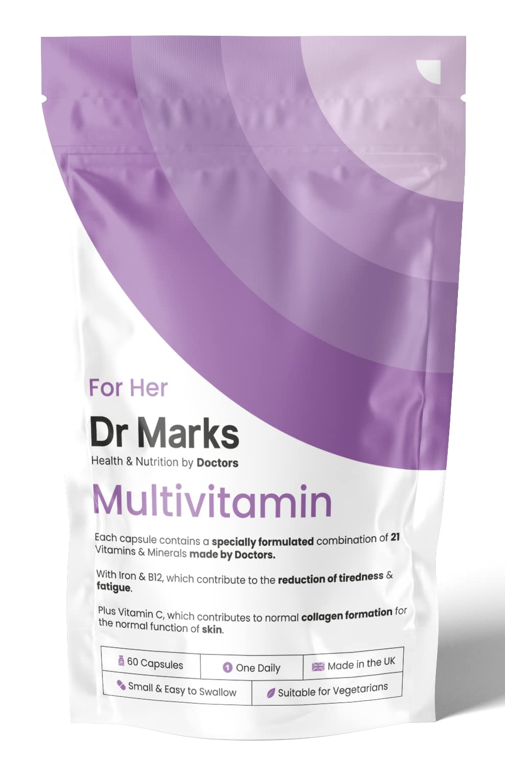 Buy Multivitamins For Women - Created by UK Medical Doctors - 21 ...