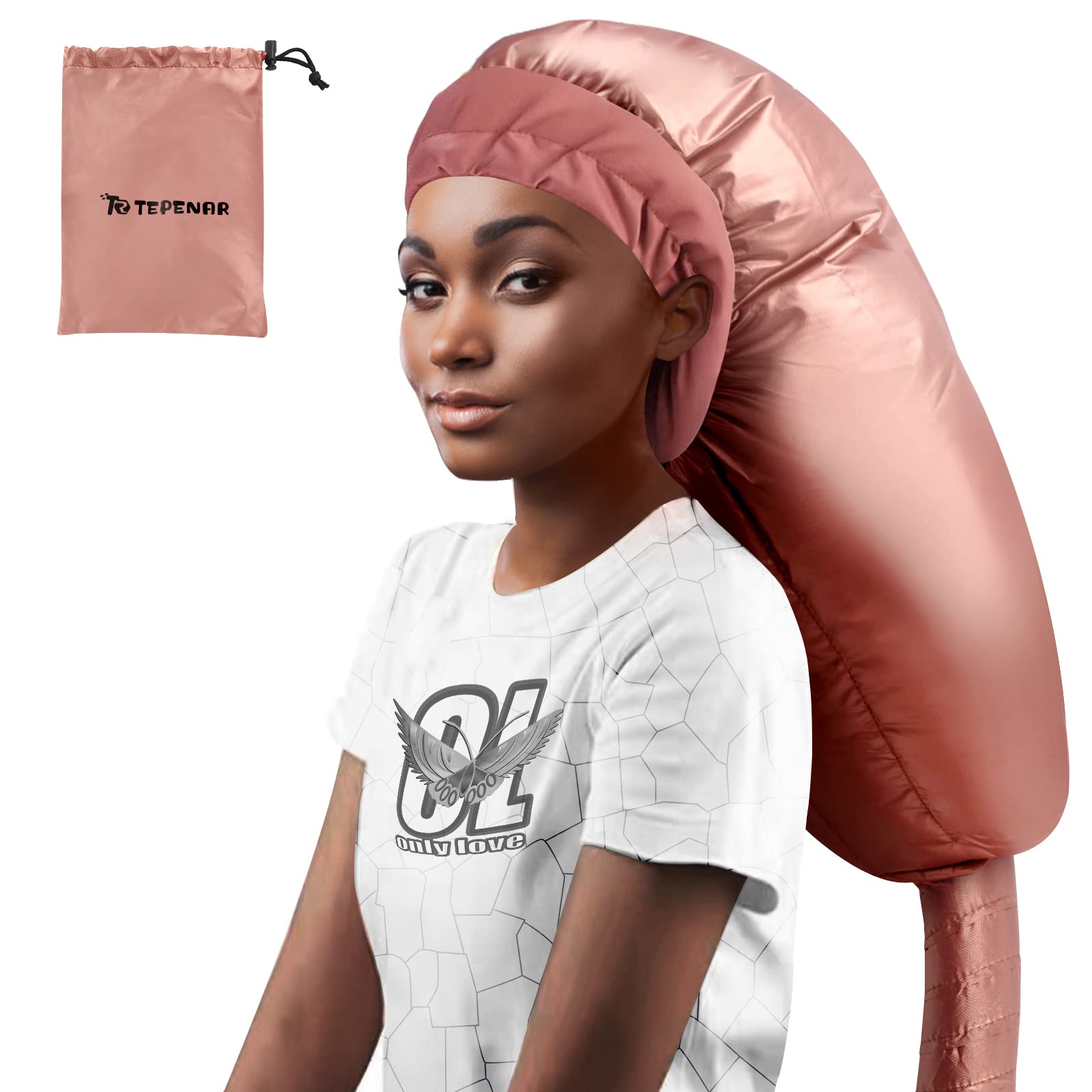 Amazon.com : TEPENAR Bonnet Hair Dryer Attachment: Upgraded Extra Large ...
