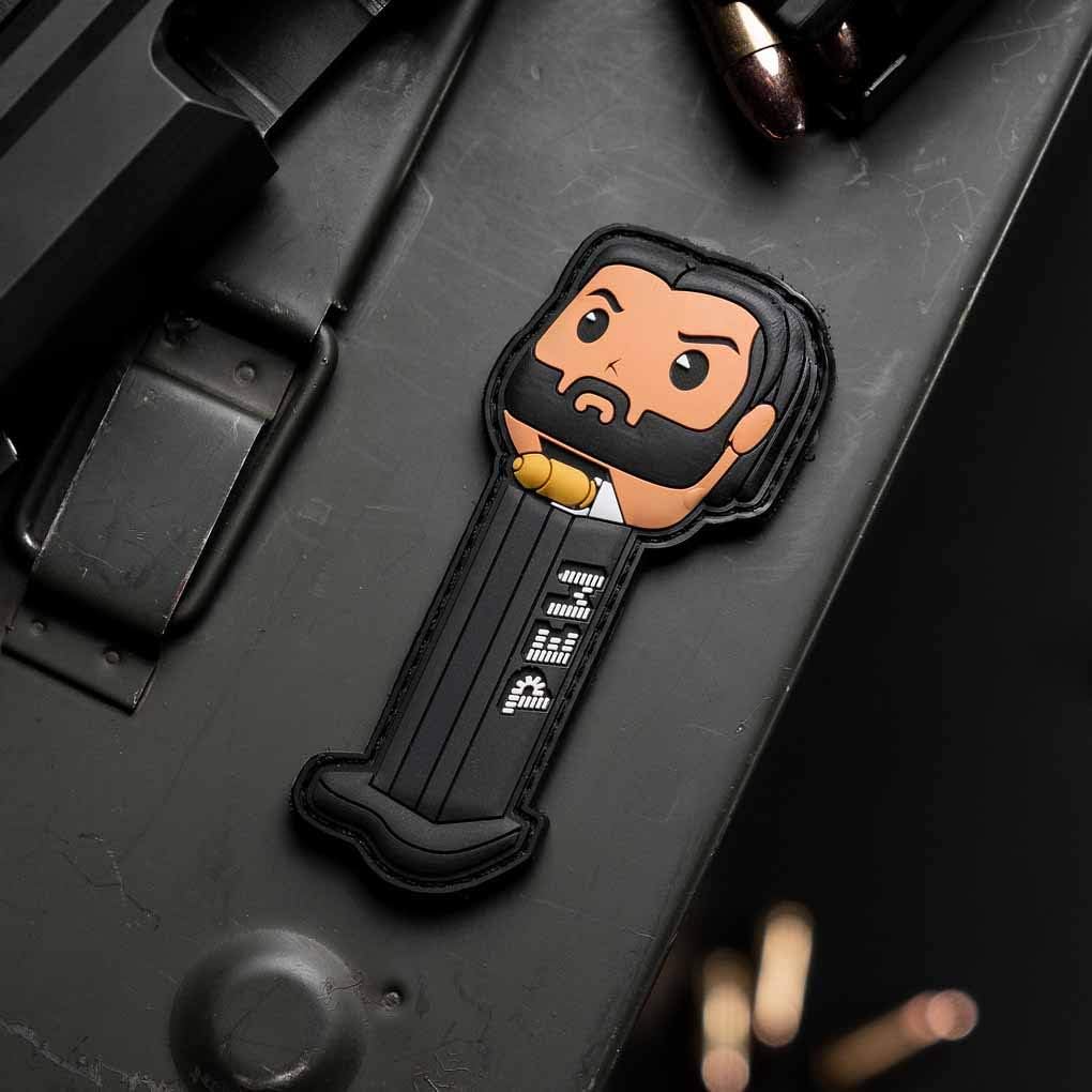 Amazon.com: NEO TACTICAL GEAR John Wick Baba Yaga Name Tape PVC Morale ...