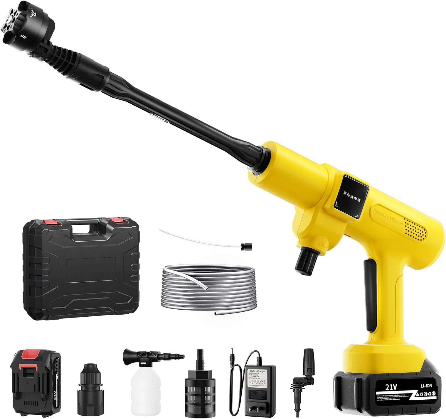 Amazon | ケルヒャー(KARCHER) モバイル高圧洗浄機 KHB 6 バッテリーセット 自吸キット（ボックス付き）3.137-150 ...
