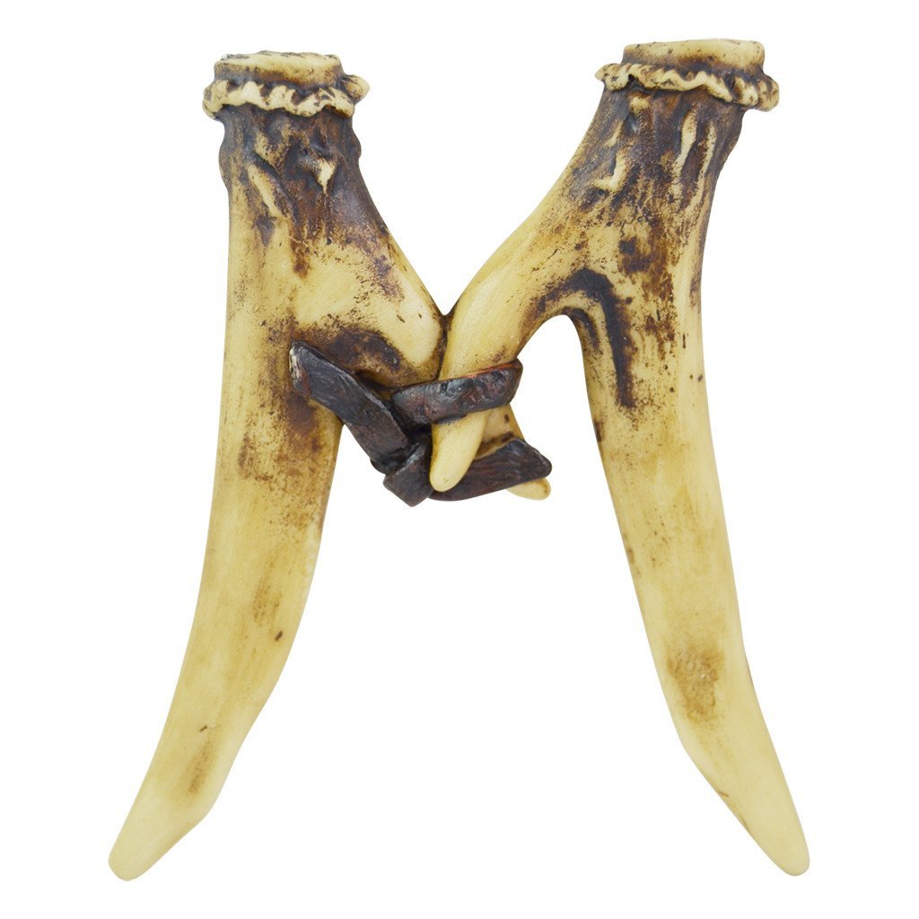 Amazon.com: Pine Ridge Personalized Name Art 6" Antler Letter "M" Home ...