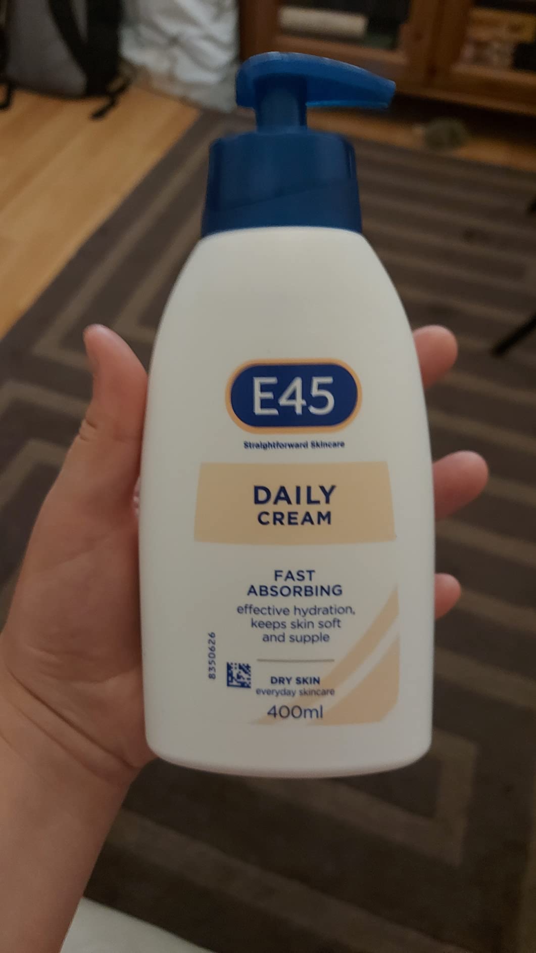 E45 Daily Cream 400 ml – E45 Cream for Very Dry Skin – Sooth Dryness ...