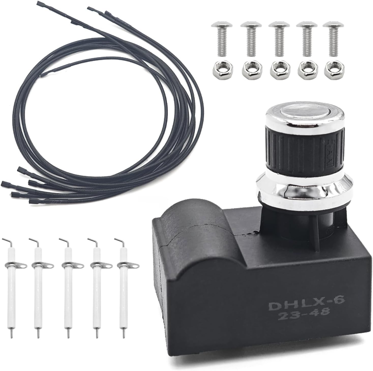 Amazon.com : Meyffon DHL-128-6Q Grill Pulse Igniter w/Electrode Igniter ...