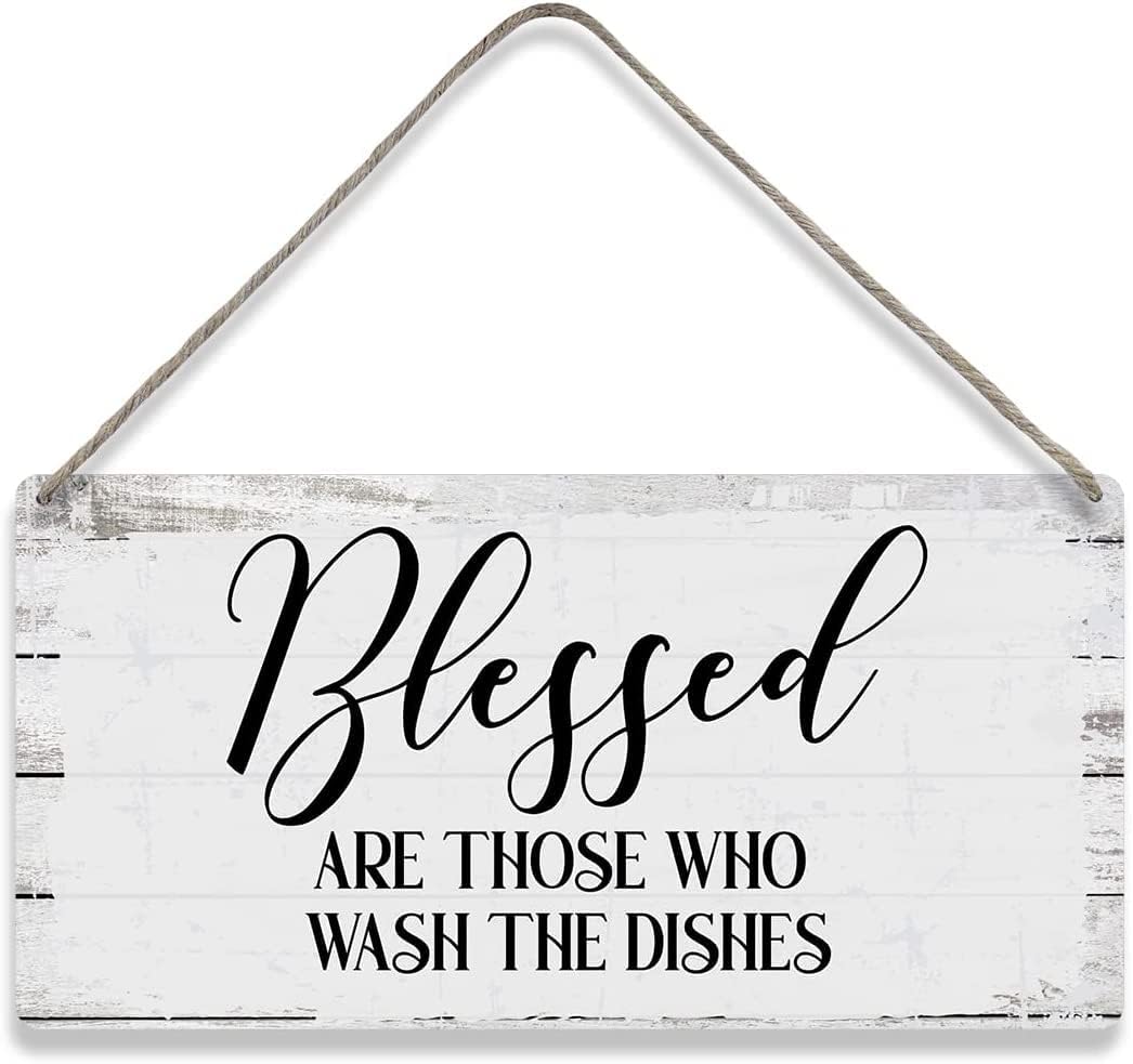 Amazon.com: Blessed are Those Who Wash The Dishes Quote Sayings Home ...