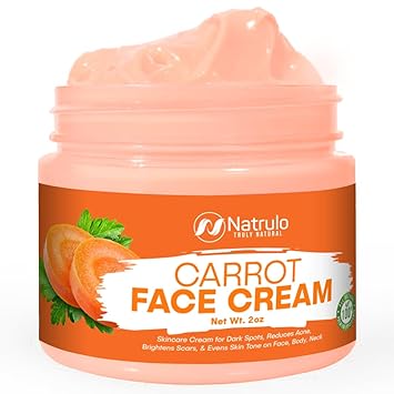 Amazon.com: Carrot Face Cream for Face & Body - All Natural Carrot Skin ...
