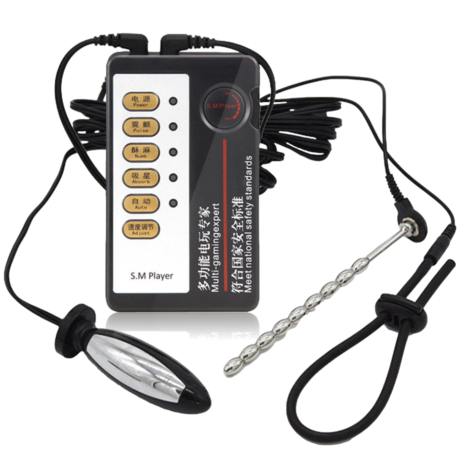 Wildest Dreamz Electro Kit E Stim Electric with Anal Butt Plug Urethral ...