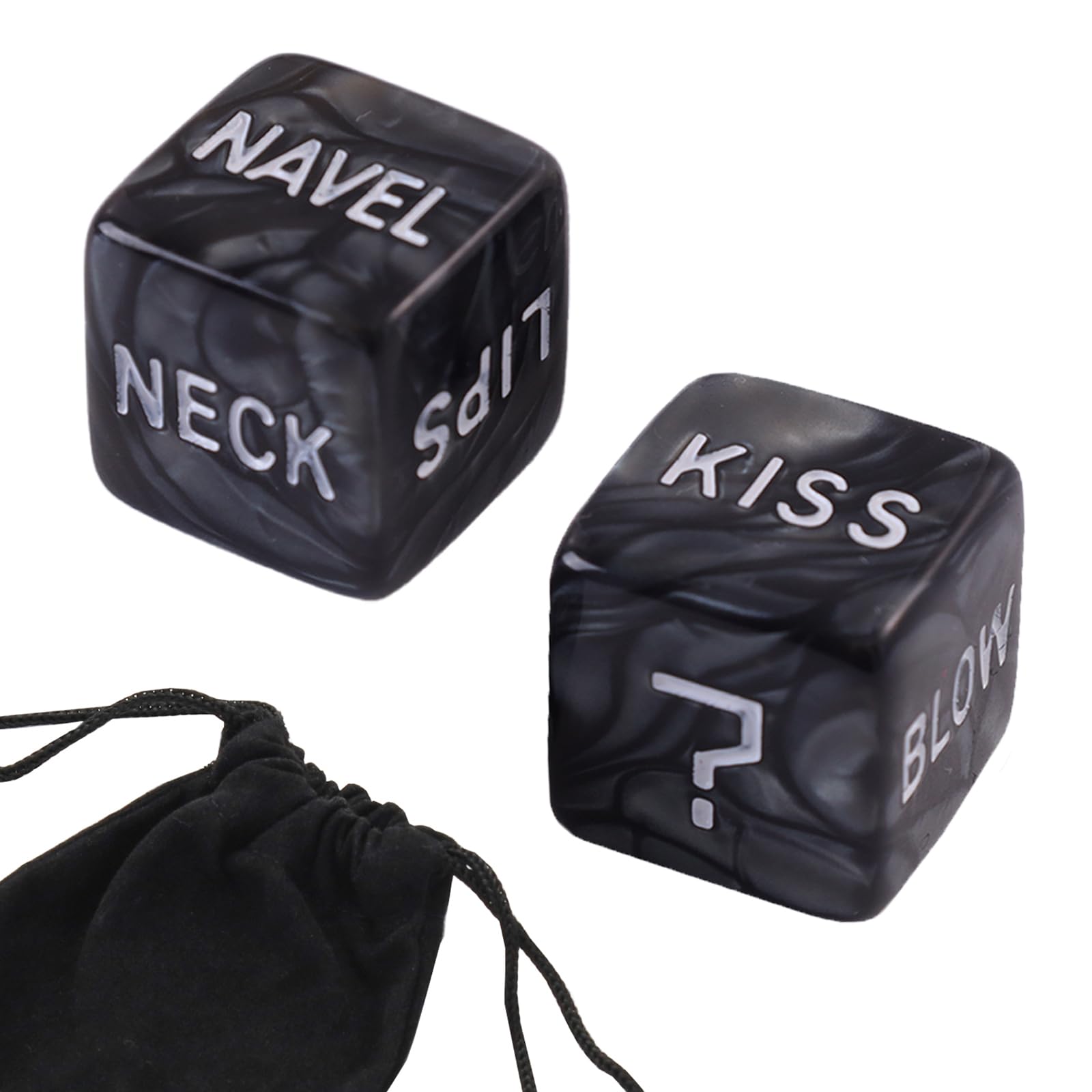 Amazon.com: Romantic Naughty Dice Set for Adults Couple Funny Dice Couples Game for Anniversary ...