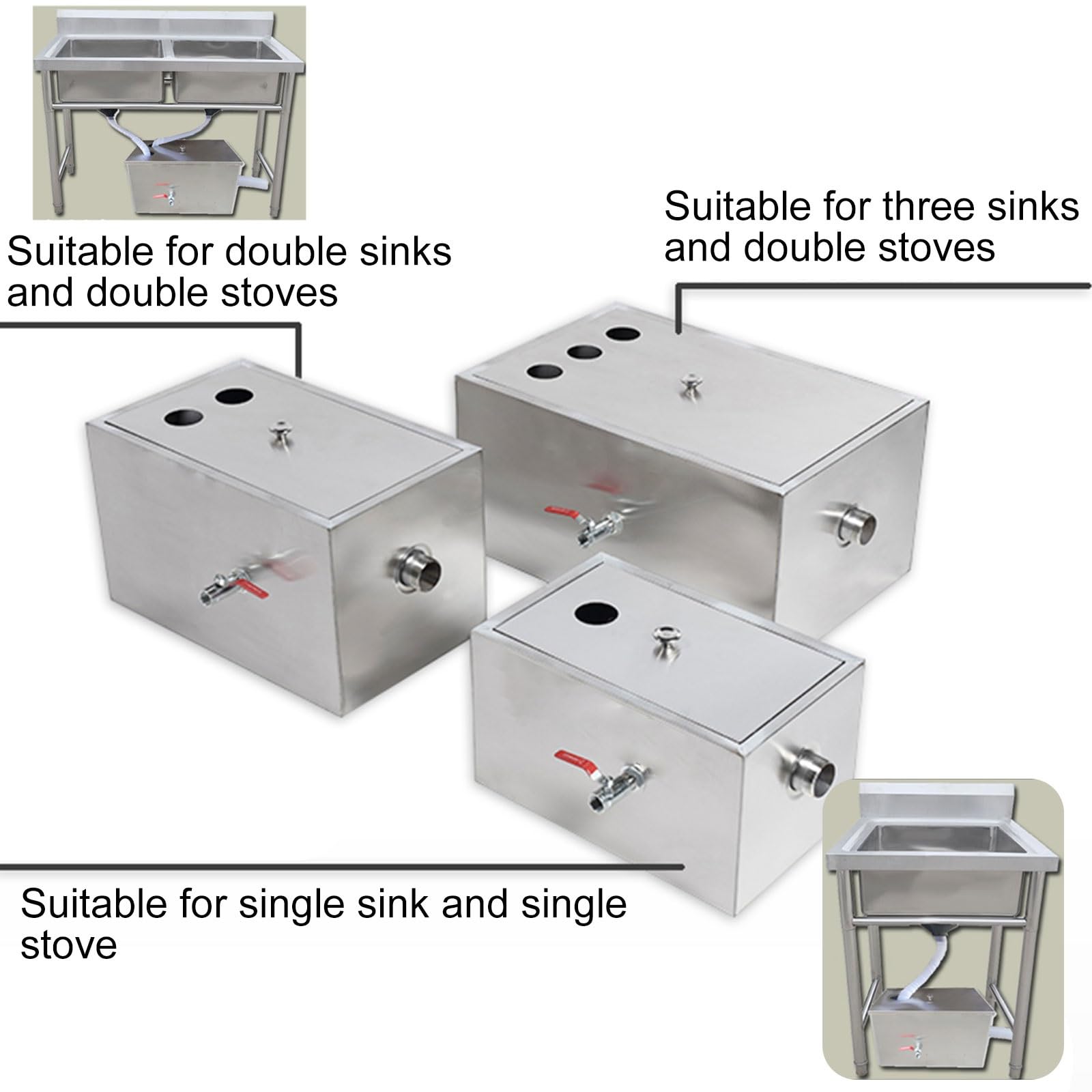 Grease Traps For Restaurants Under Sink Grease Trap , Grease ...