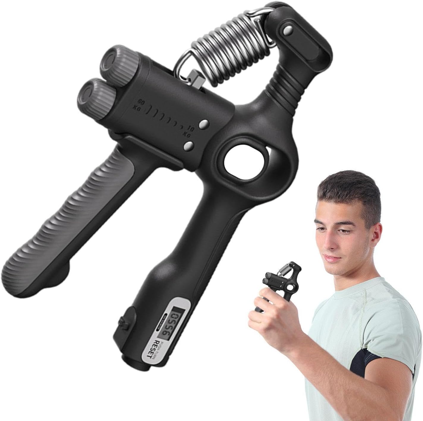 Generic Hand Grip Exerciser - Hand Forearm Exerciser Finger ...