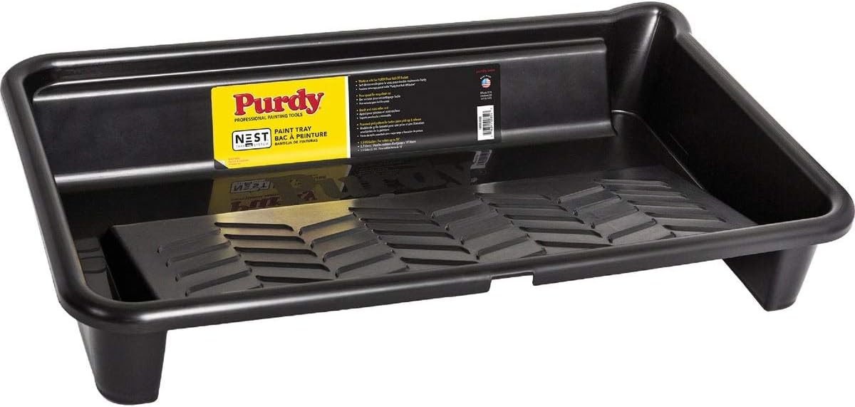 P&D Supreme 9-Inch Paint Roller Tray Set (2-Pack), Built for 9-in ...