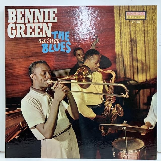 Amazon.co.jp: LP Bennie Green/Swings the Blues j34979 米オリジナル、Dg Mono ...