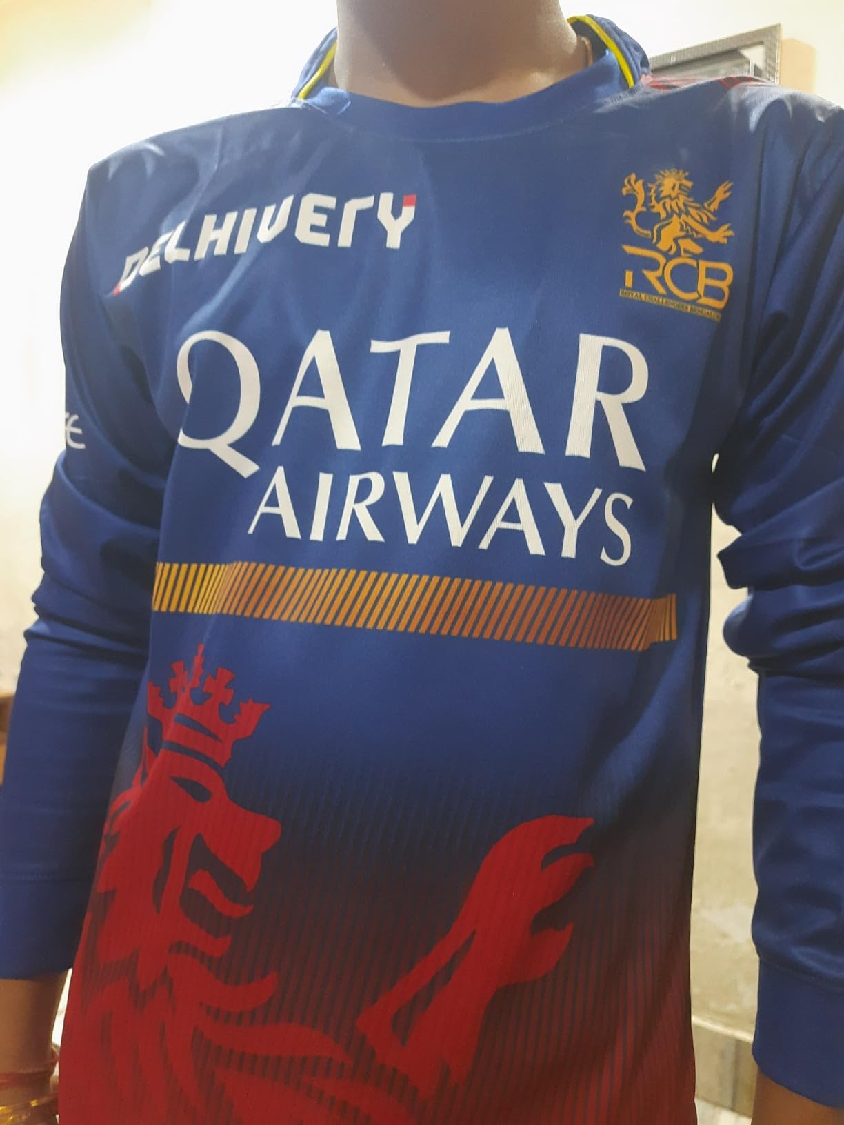 Buy RCB Jersey 2025| Virat 18 New Jersey 2025 for Men (6-7Years ...