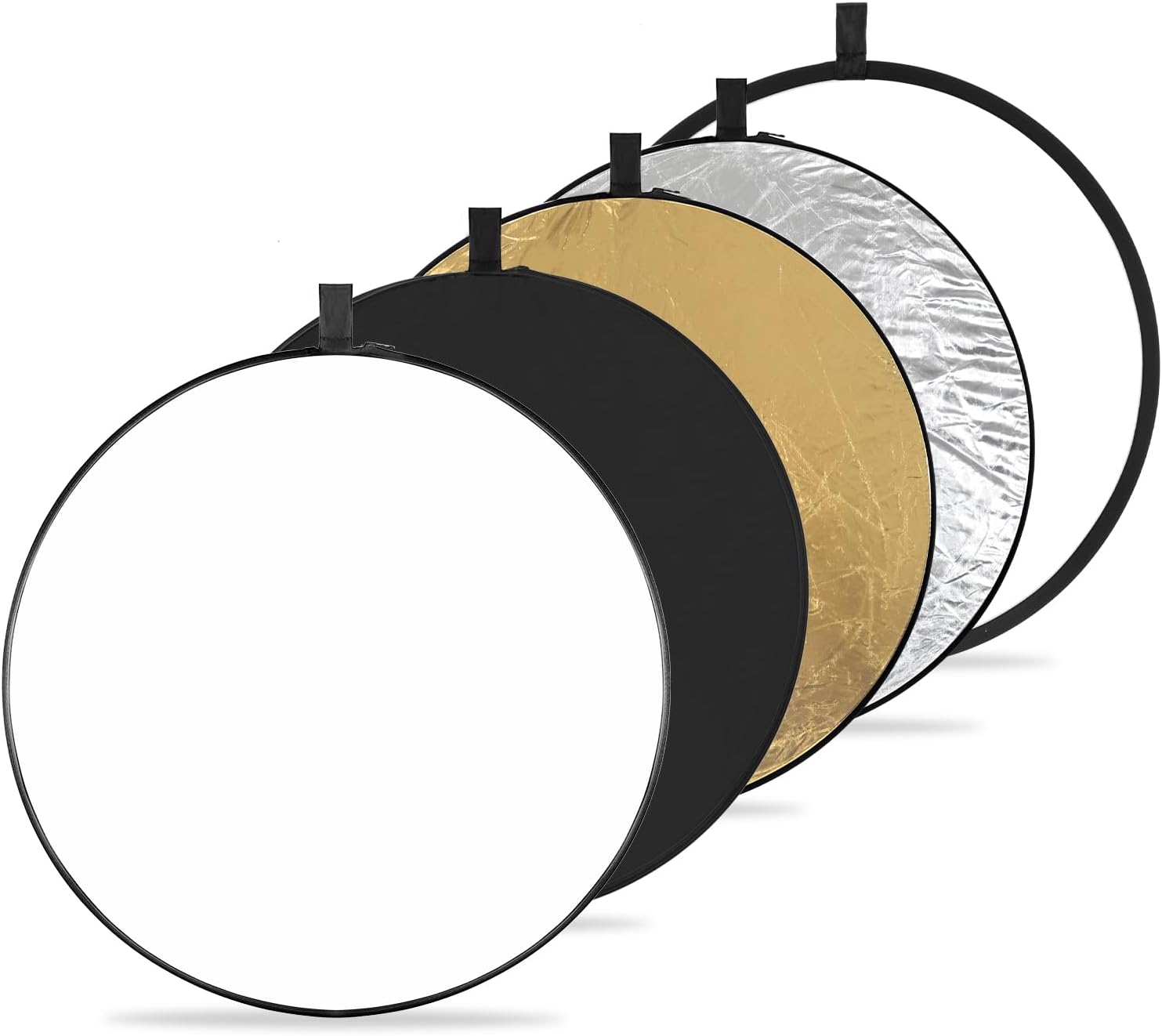 NEEWER 32 Inch/80 Centimeter Light Reflector Light Diffuser 5 in 1 ...