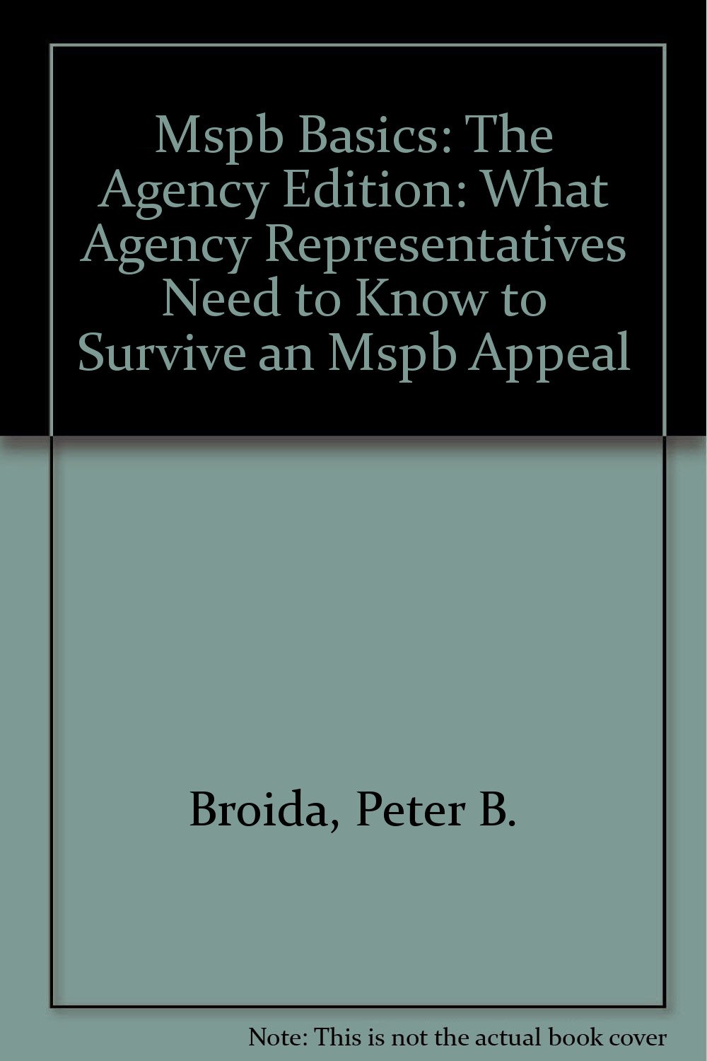 Mspb Basics: The Agency Edition: What Agency Representatives Need to ...