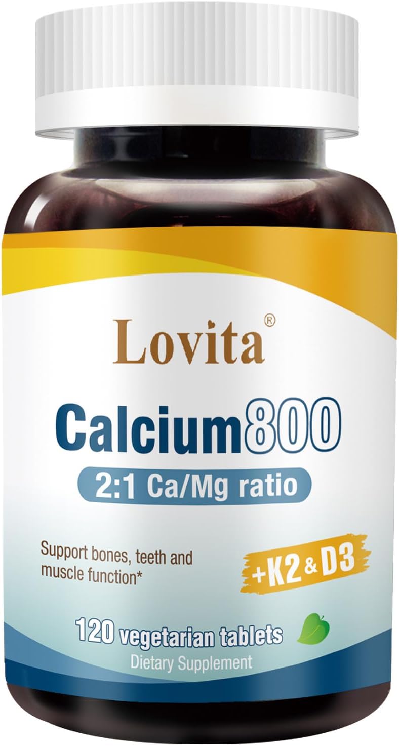 Amazon.com: Lovita Calcium 800 mg | Highly Absorbable Calcium Citrate ...