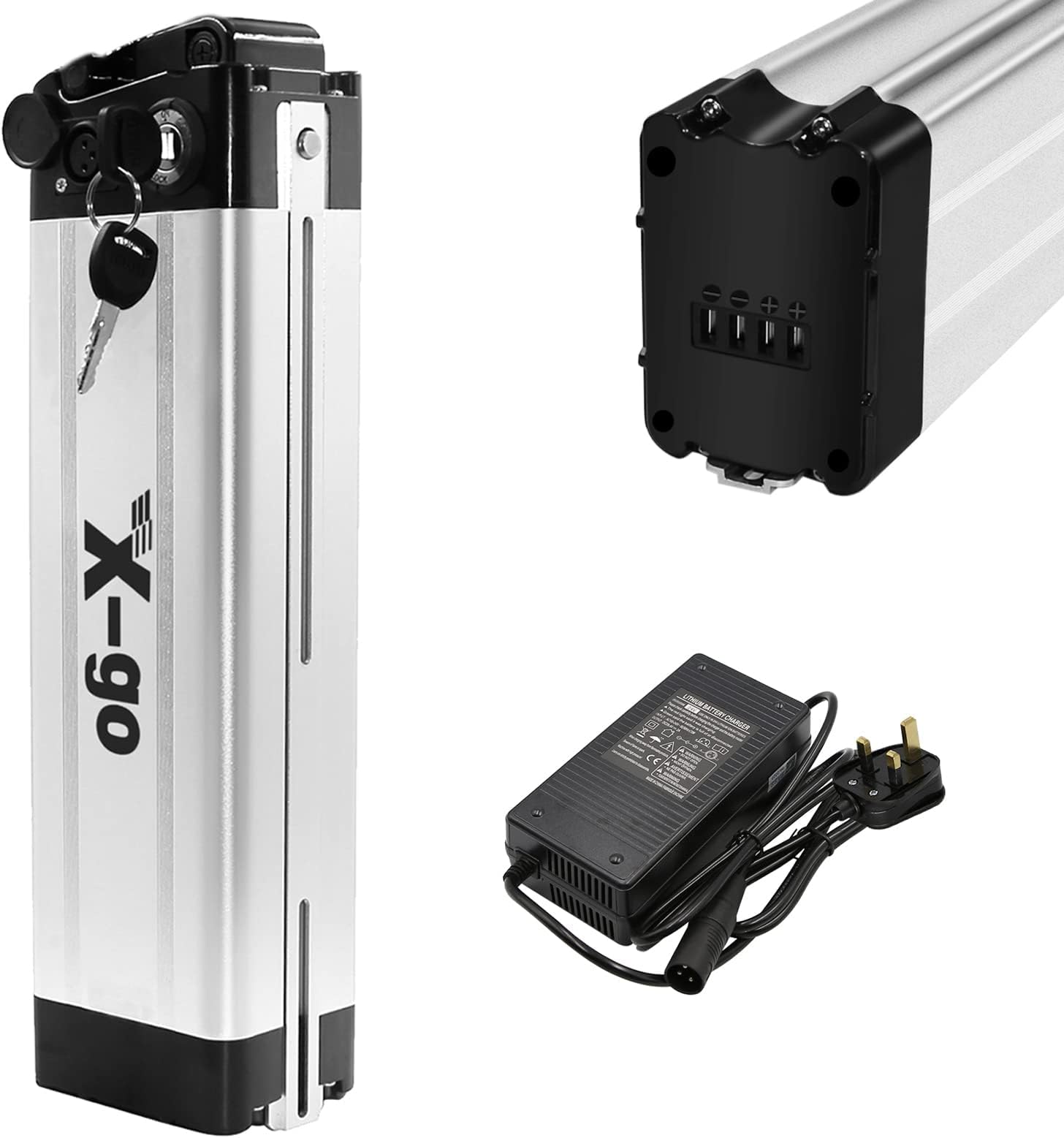 X-go Ebike Battery 36V 10AH 360WH Lithium Li-ion Folding Bike ...