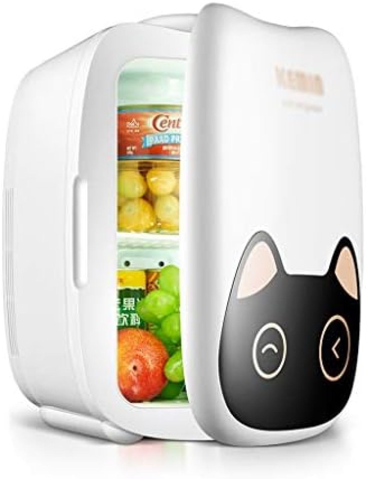 Car Refrigerator 6L Cute Cat Mini Fridge - Portable Thermoelectric ...