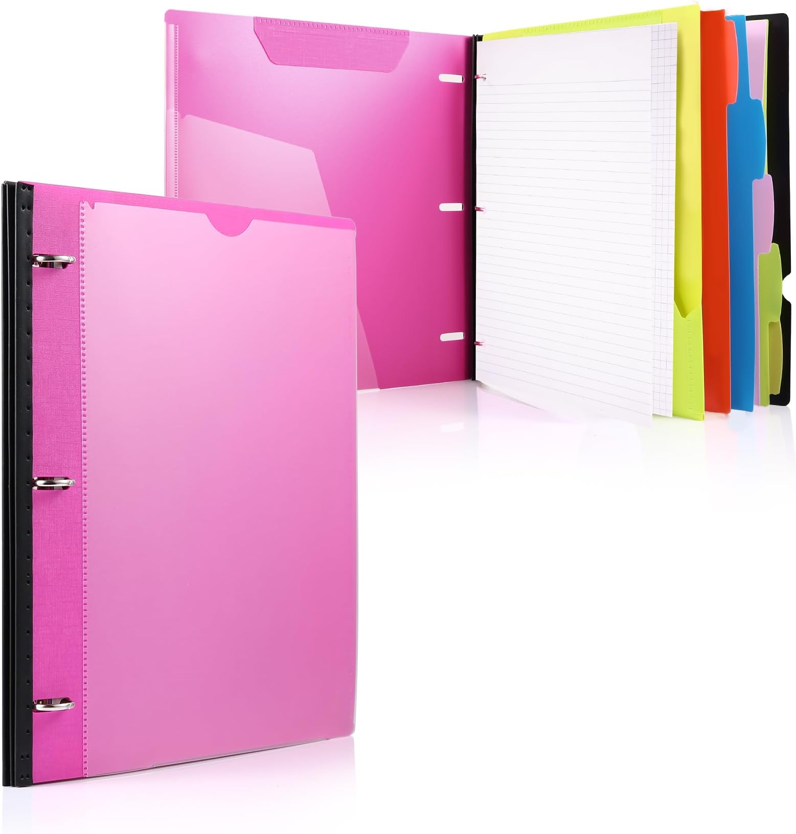 Amazon.com : INFUN All-in-one Telescoping Binder Notebook, Refillable 3 ...