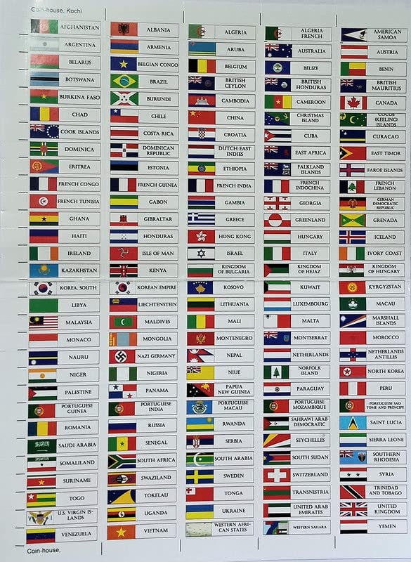 Buy RCI World of Flags Charts (Educational Charts for Kids Foreign Diffrents Counties Flag and ...
