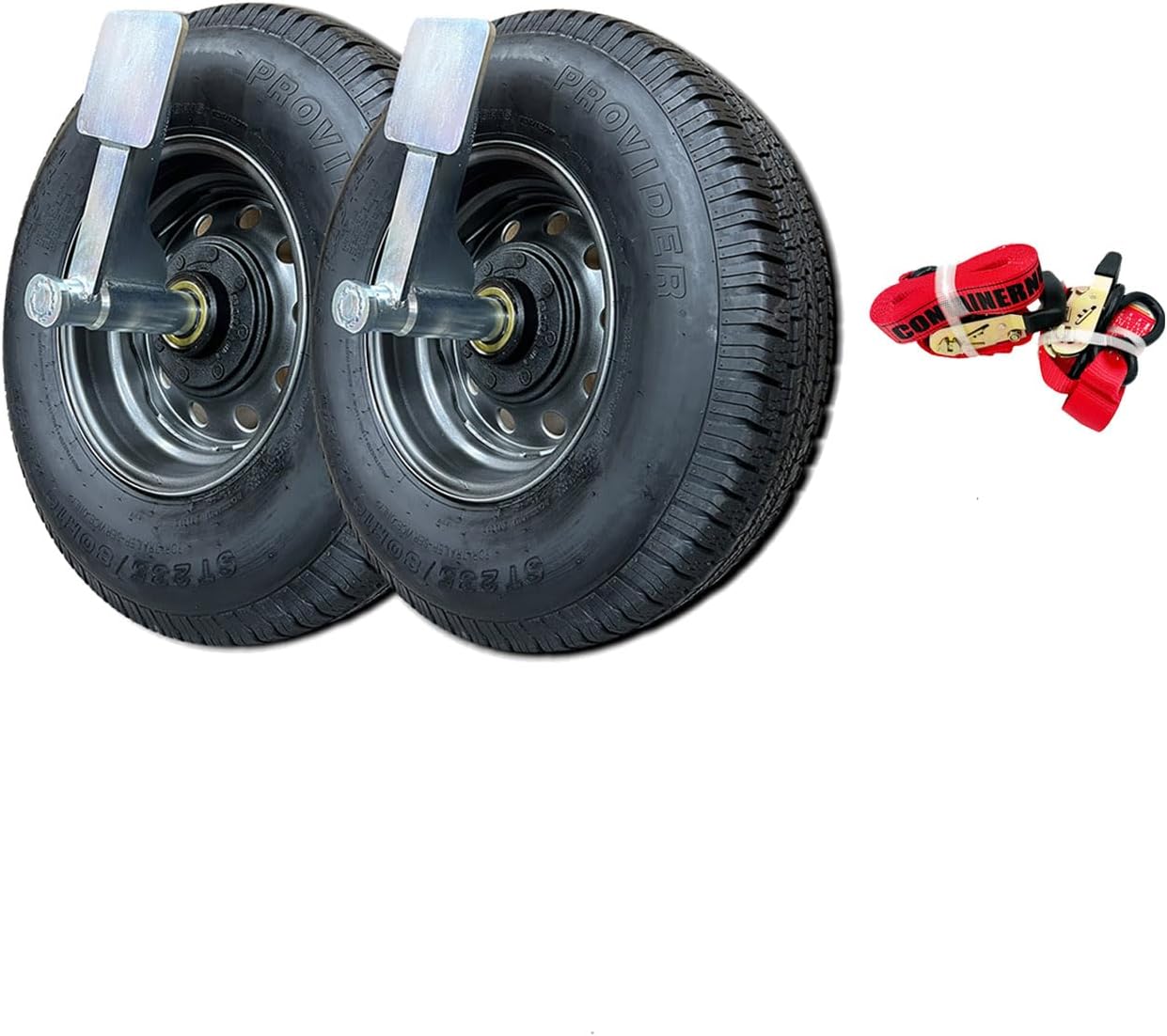 Amazon.com: Container Nut Shipping Container Wheels Bundle - 8-Lug EZY ...