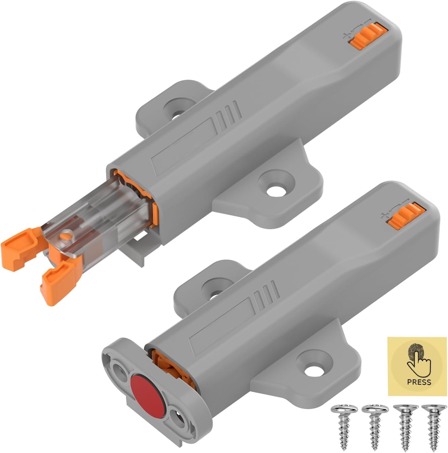 VICTAC Push to Open Door Catcher, Cabinet Press Out Latch for Door, Non ...