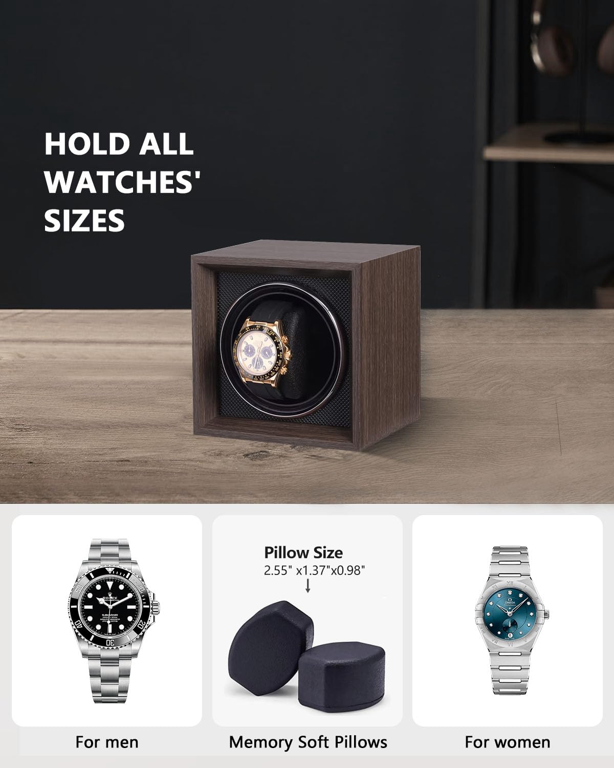 Snapklik.com : Watch Winder For Automatic Watches: Automatic Single ...