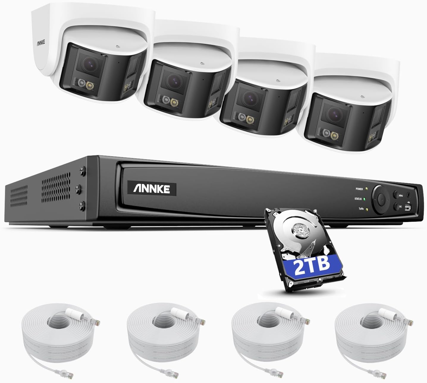 Amazon.com : ANNKE 6MP 16 Channel PoE Security Camera System, 4K/8MP ...