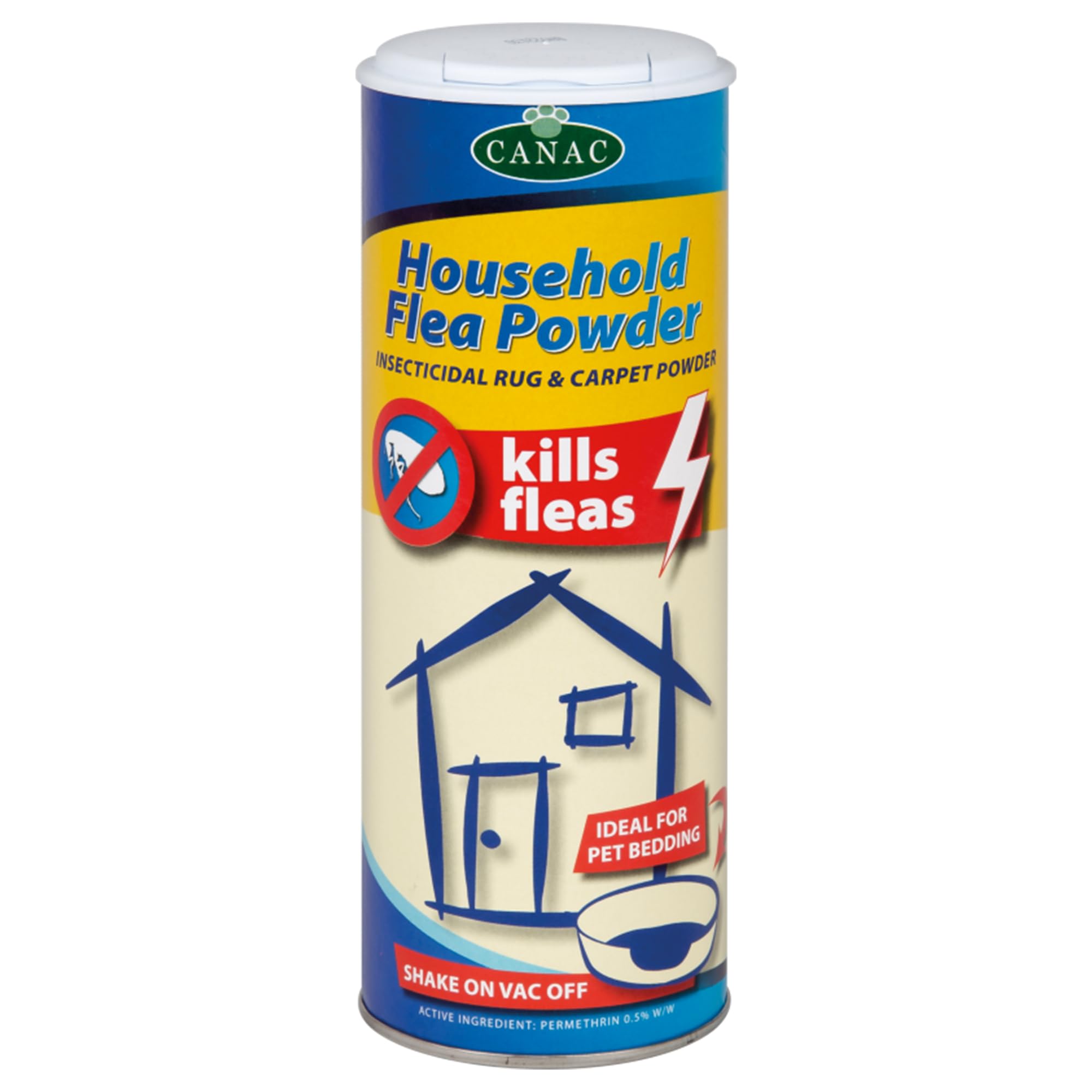 Canac Household Flea Powder 300g, Insecticidal Rug & Carpet Powder ...