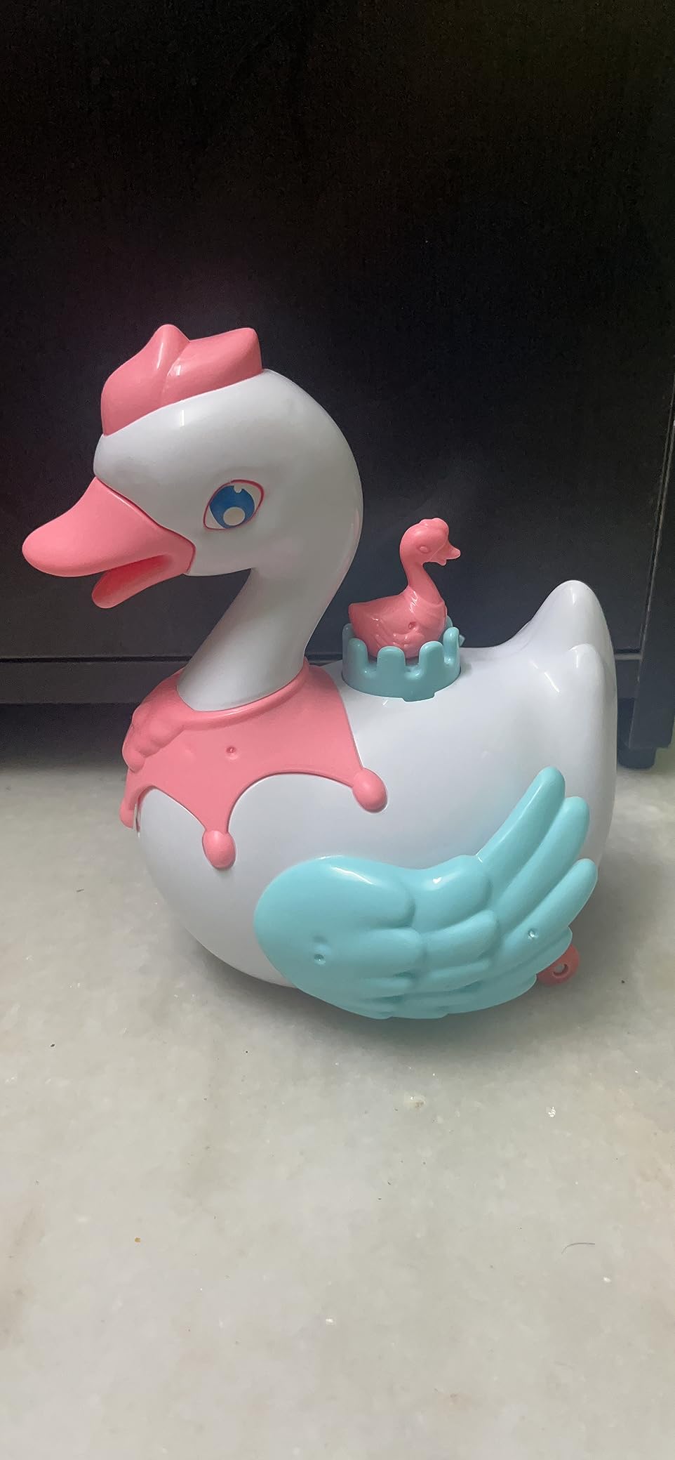 Buy Jack Royal Battery Operated Bump and Go Walking Swan Eggs Laying ...