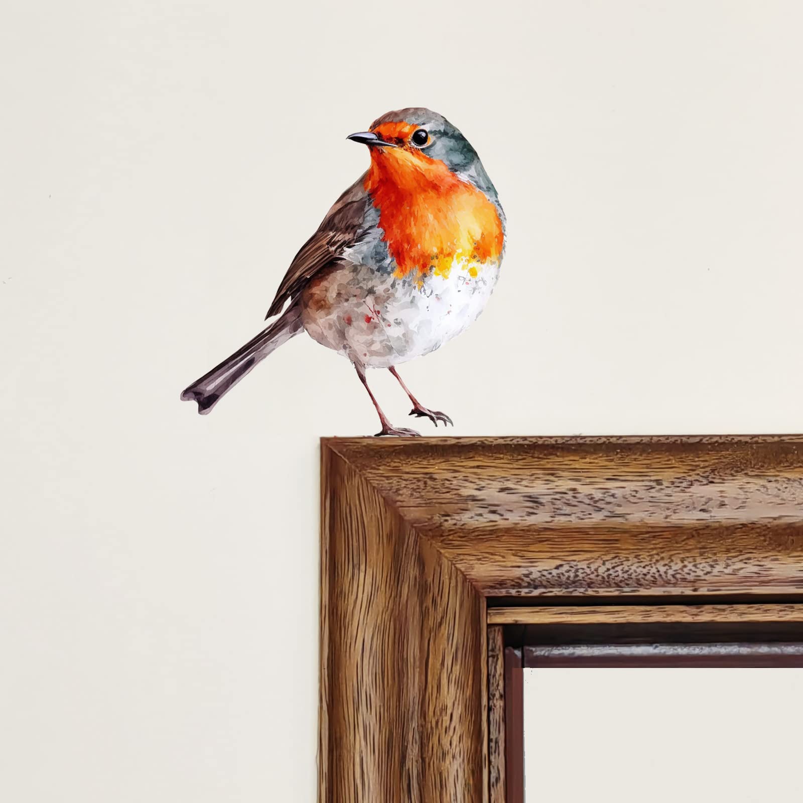 Snapklik.com : Robin Wall Sticker, Bird Wall Decal, Robin Window ...
