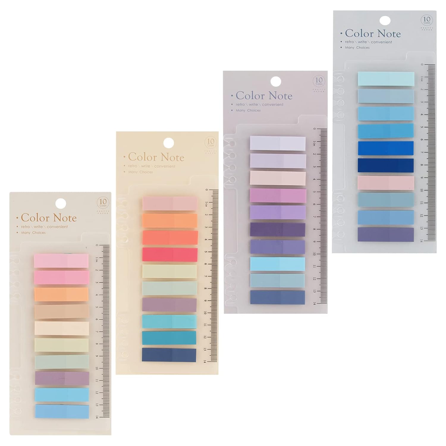 Morandi Sticky Tabs, 800 Pcs 40 Colors Sticky Tabs for Notebooks Sticky ...