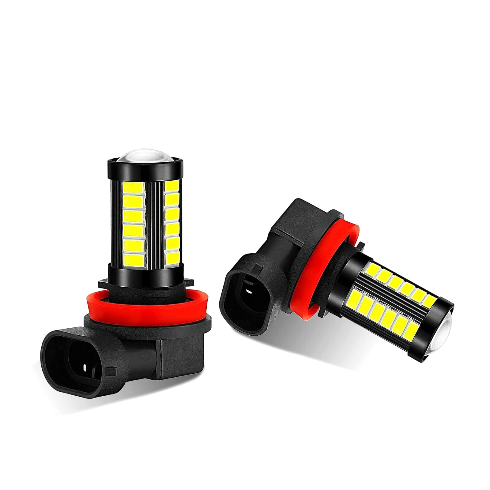 Amazon.com: FEDOEY 2 PCS H11 Car Led Fog Light Bulbs, 6500K Super ...