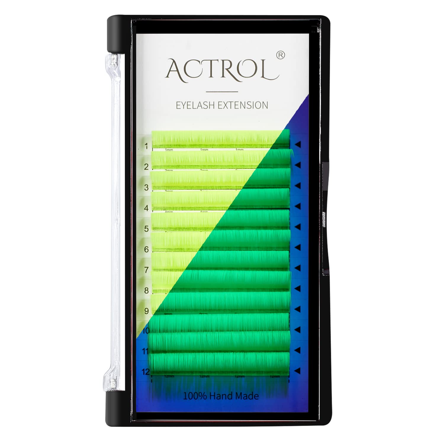 Snapklik.com : Colored Neon UV Eyelash Extensions Colorful Fluoresent ...