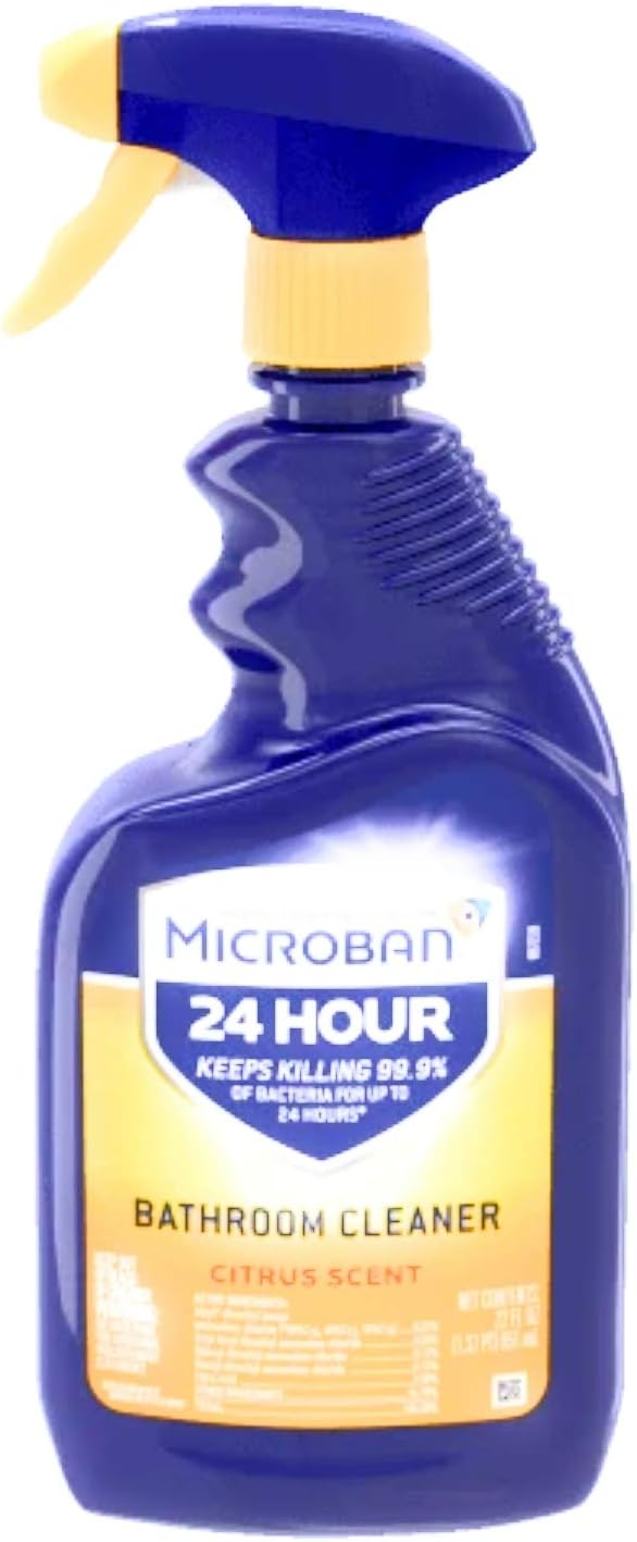 Amazon.com: Microban 24 Hour Sanitizing Spray, Fresh Scent 12.5 OZ ...