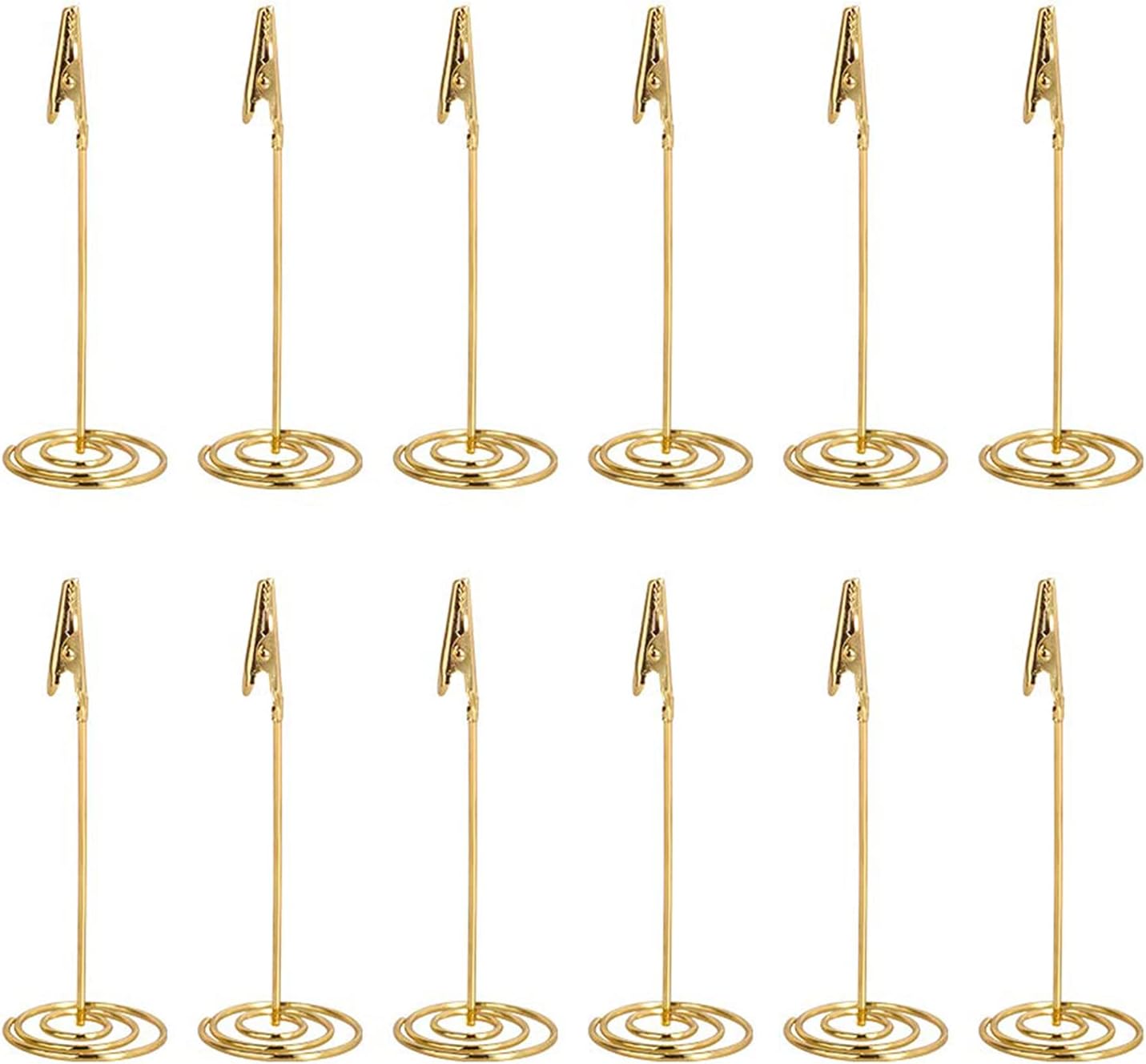 NUOLUX 10pcs Memo Clip Holder Stand with Alligator Clasp for Pictures ...