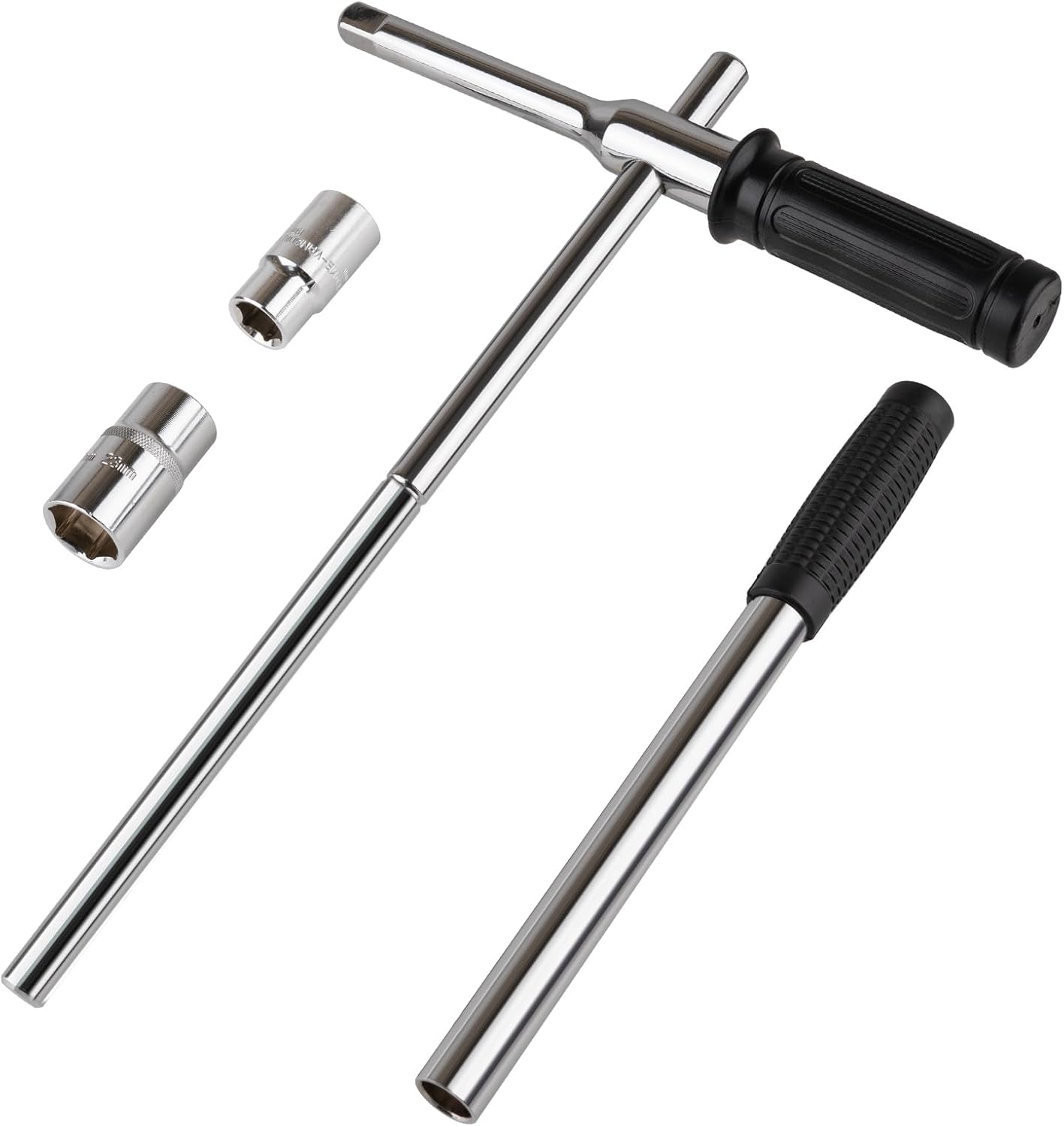 Amazon.com: Lyhubmh 23" Extended Lug Wrench 4 Way Heavy Duty Tire Iron ...