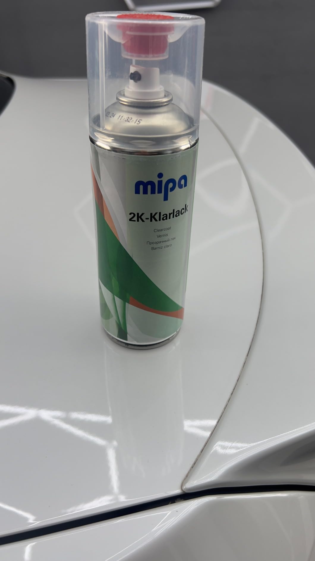 MIPA 2K-Klarlack Spray inkl. Härter 400 ml 212910000 : Amazon.de: Auto ...