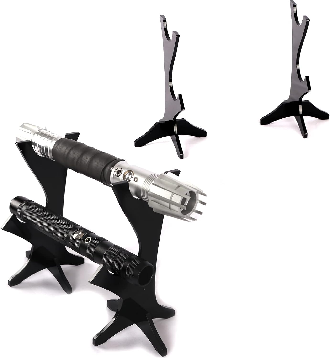 Amazon.com: KAFENDA Lightsaber Stand Acrylic Sword Stand Display ...